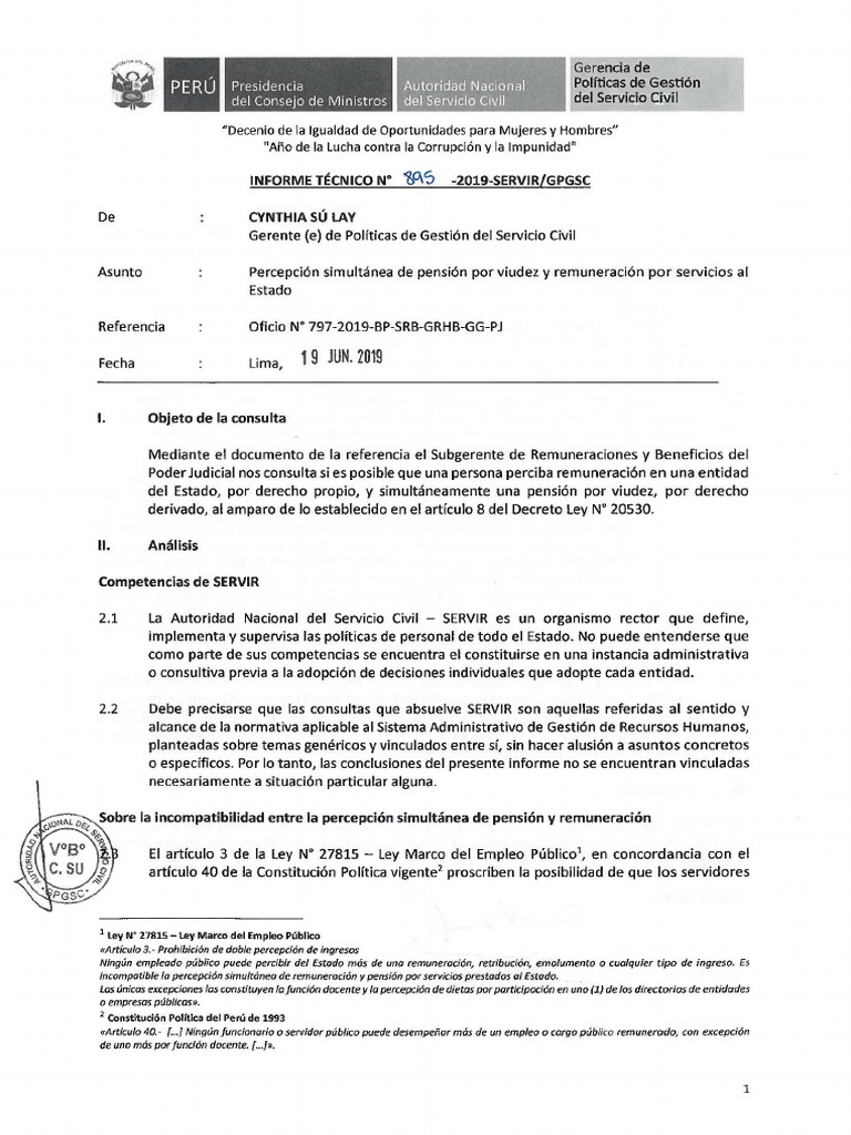 Pensión por Viudez y Remuneración Estatal | PDF | Salario | Pensión