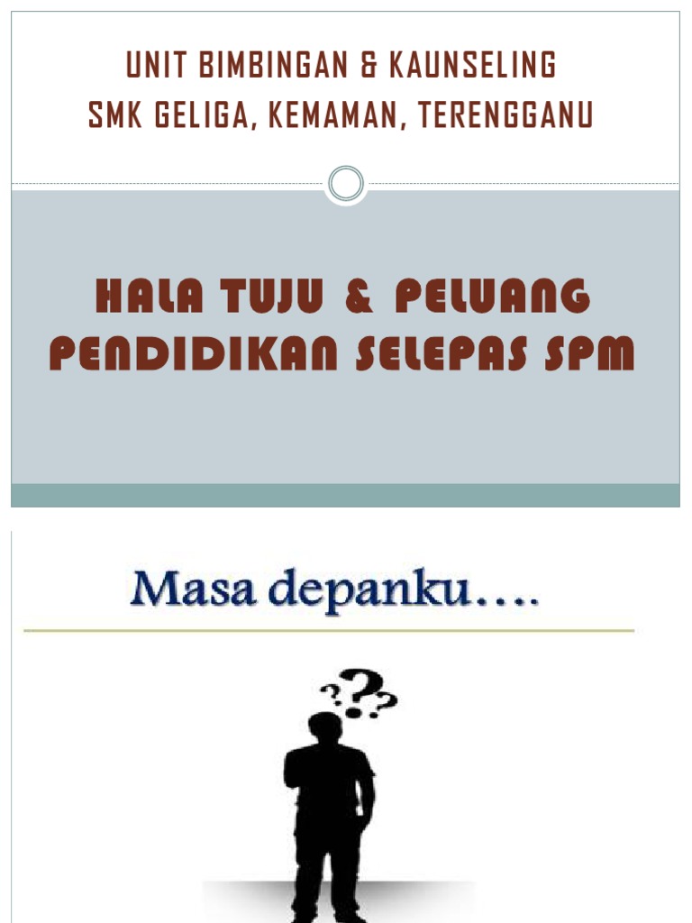 Slide Hala Tuju | PDF