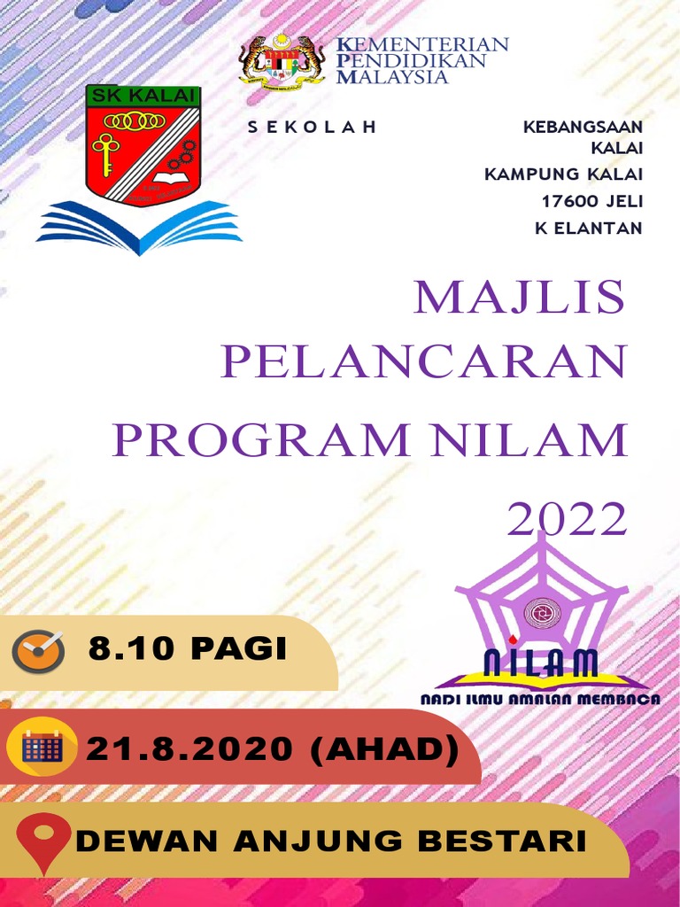 Buku Program Nilam 2022 SKK | PDF