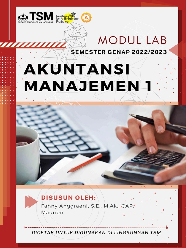 Modul Lab - Akuntansi Manajemen 1 P22.23-1 | Download Free PDF | Inventory | Cost