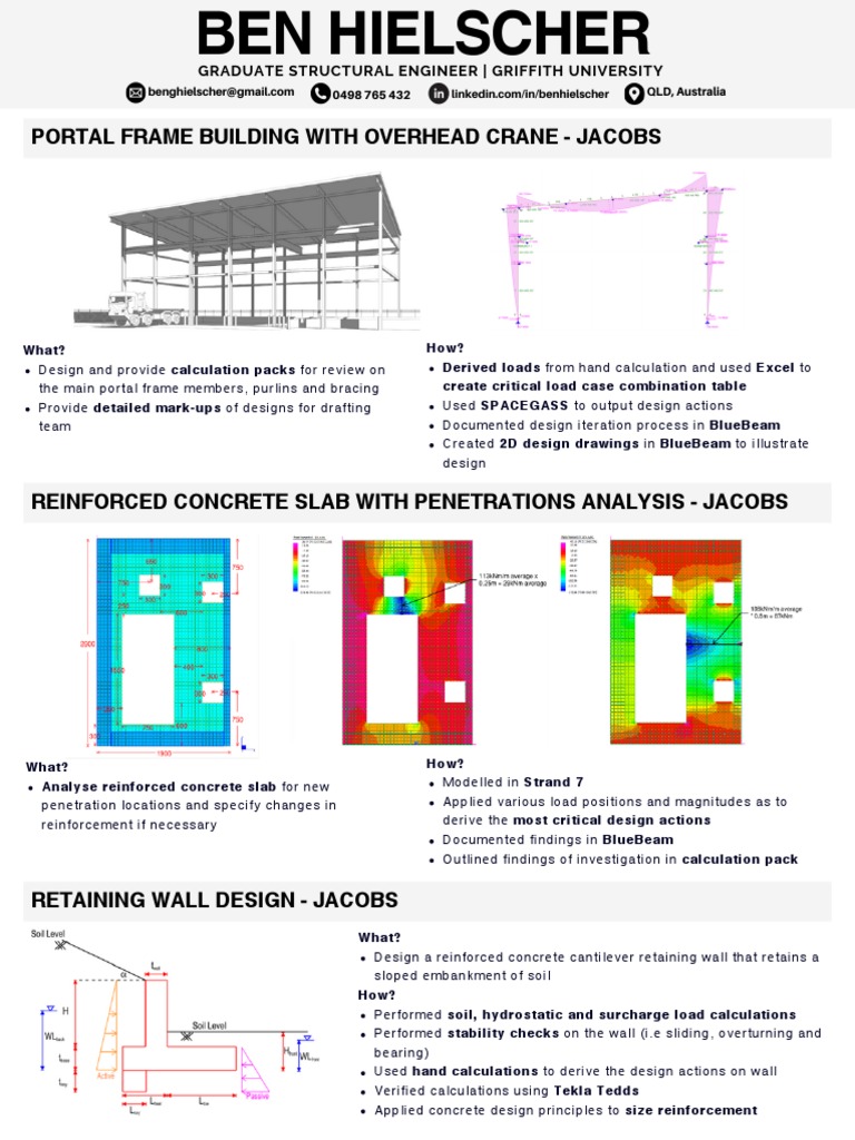 Ben Hielscher Portfolio Template | PDF | Building | Structural Engineering