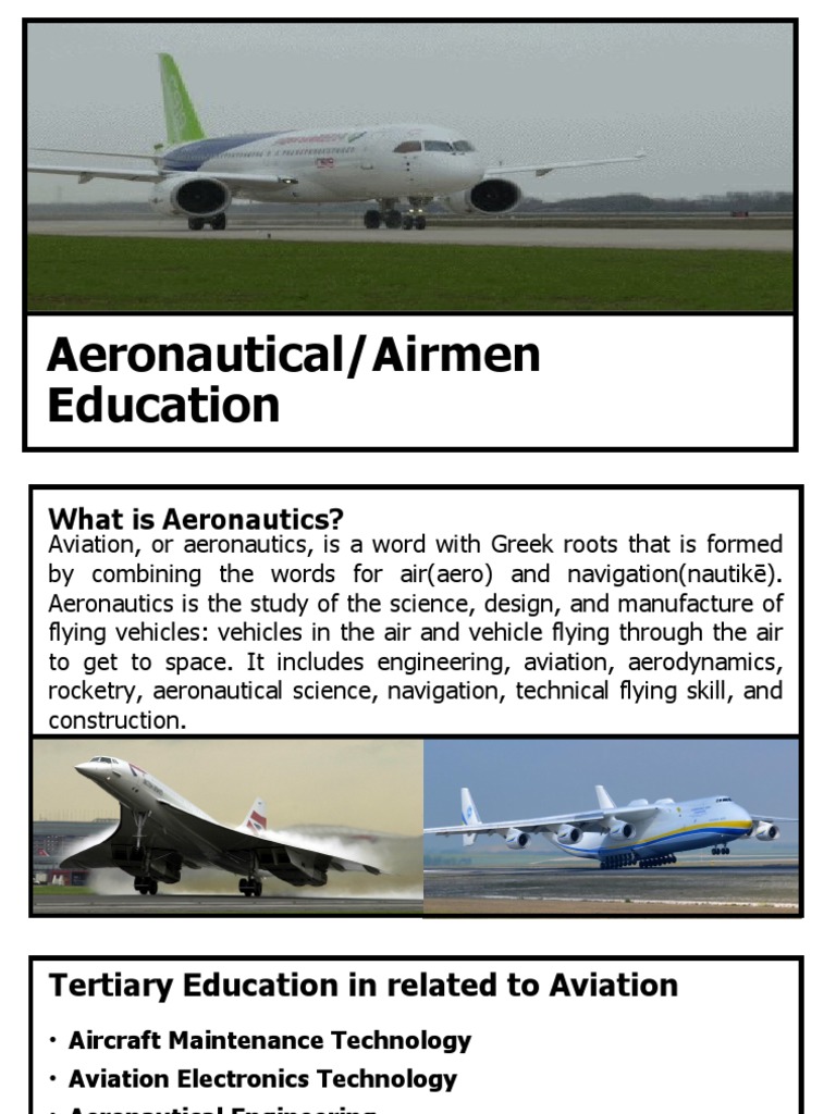 Topic No.9 Aeronautical Airmen Education, Training Requirements For Airside and Landside ...