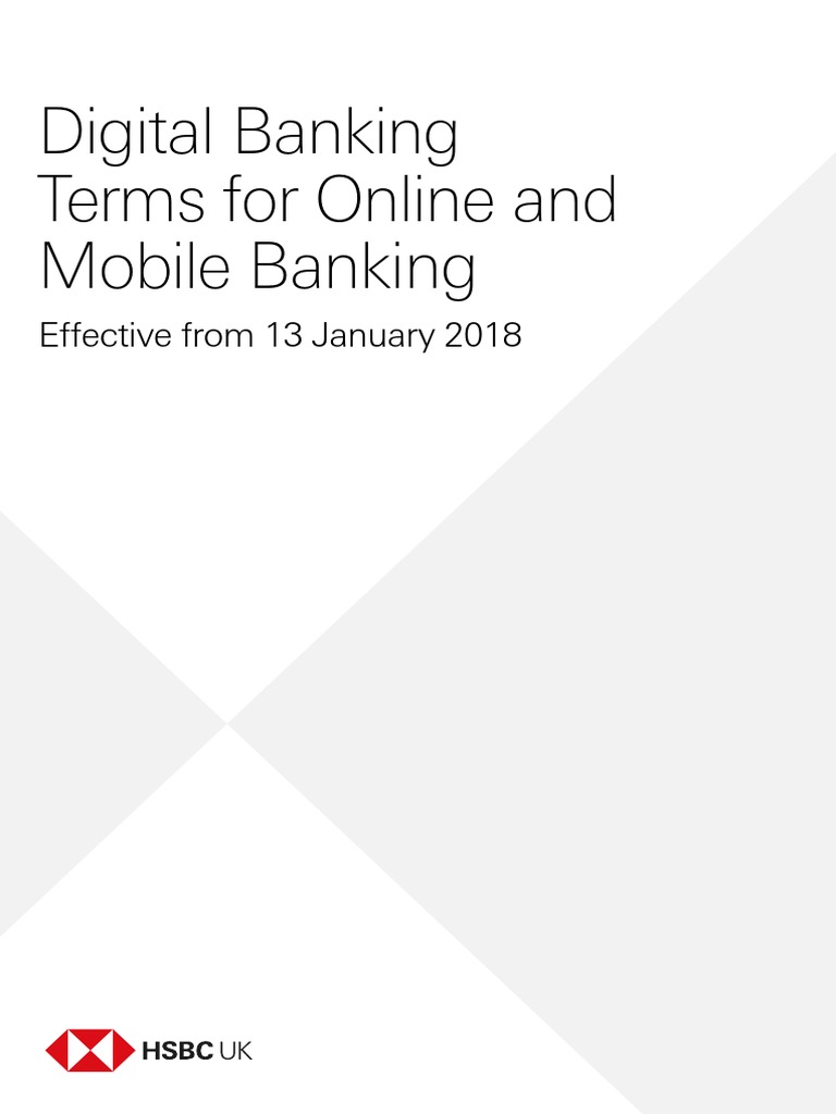 Mobile App Banking T Cs | PDF | Mobile App | Computer Security
