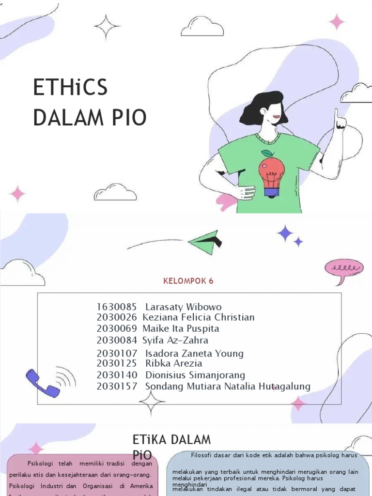 PDF Etika Dalam Pio | PDF