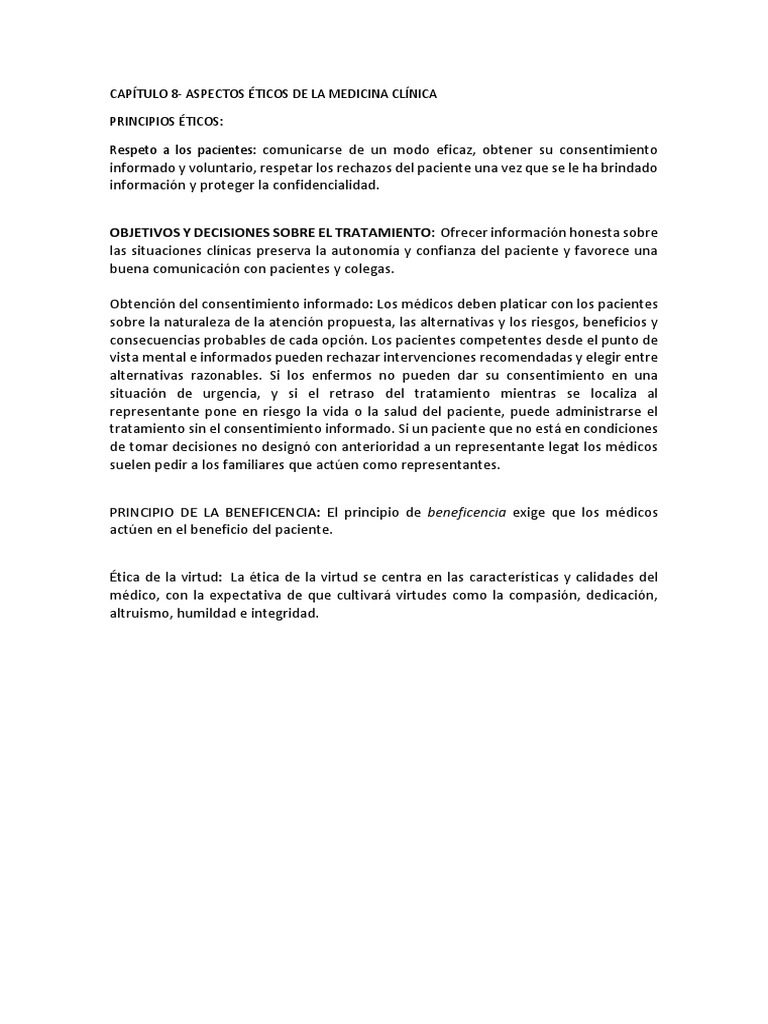 Capítulo 8 - Aspectos Éticos de La Medicina Clónica | PDF
