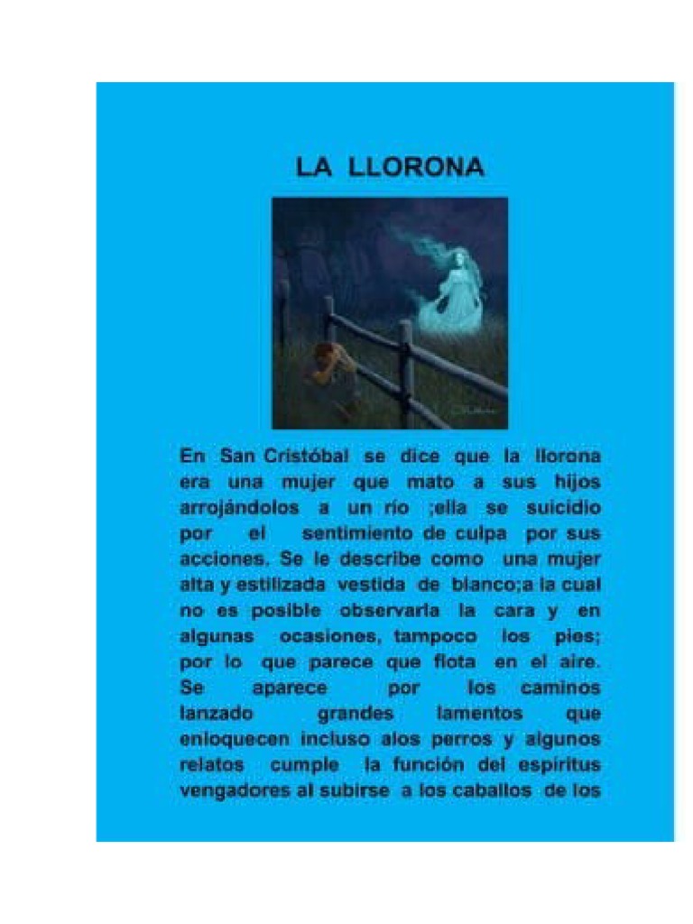 La Llorona | PDF