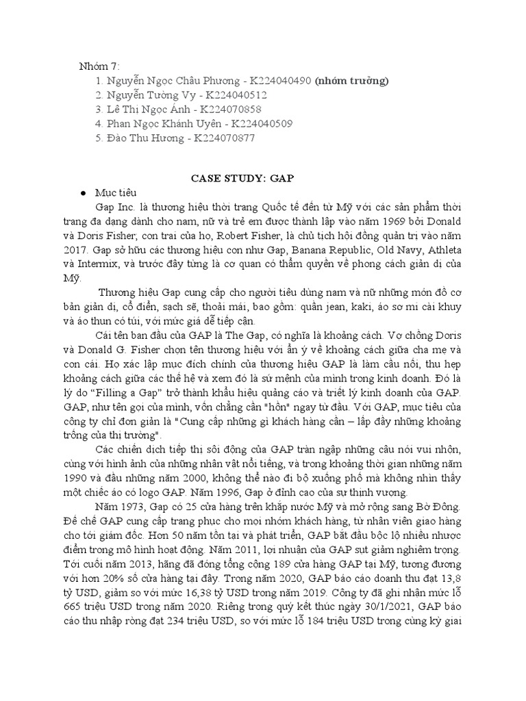 case-nhom7 | PDF