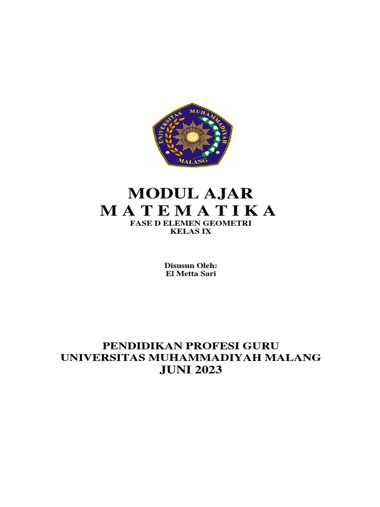 Modul Ajar RA 2 EL | PDF