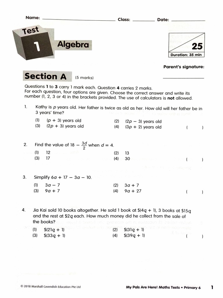 Math Grade6 1-4 | PDF