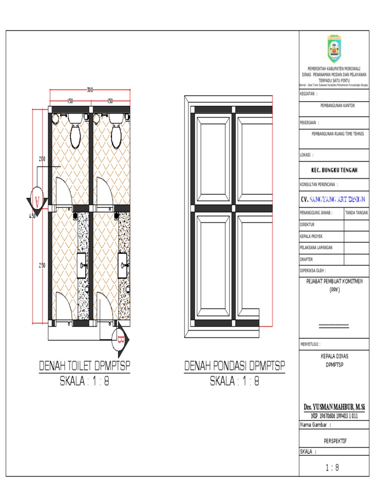 Denah Toilet | PDF