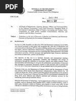 2017 COA Circular No. 2017 001 - Annex A Certification of Expenses Not Requiring Receipts | PDF