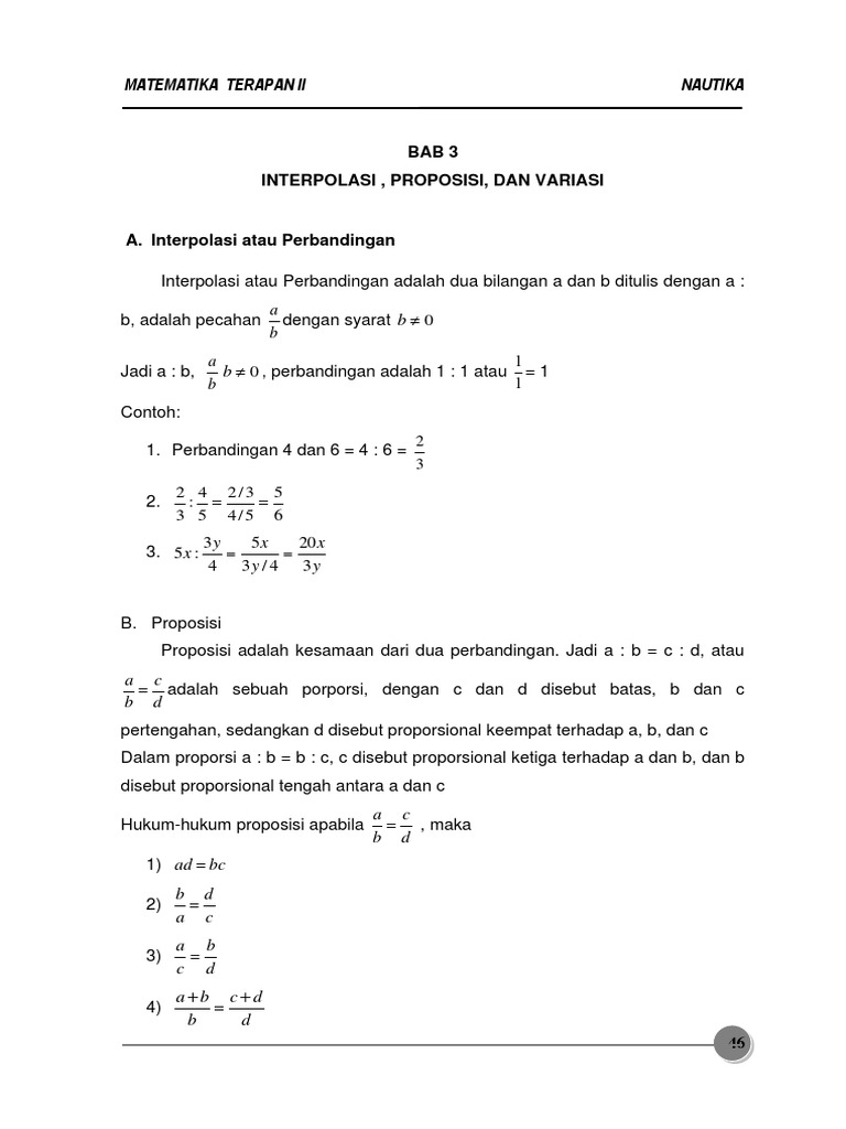 Interpolasi dan Variasi dalam Matematika | PDF | Metode & Bahan Ajar