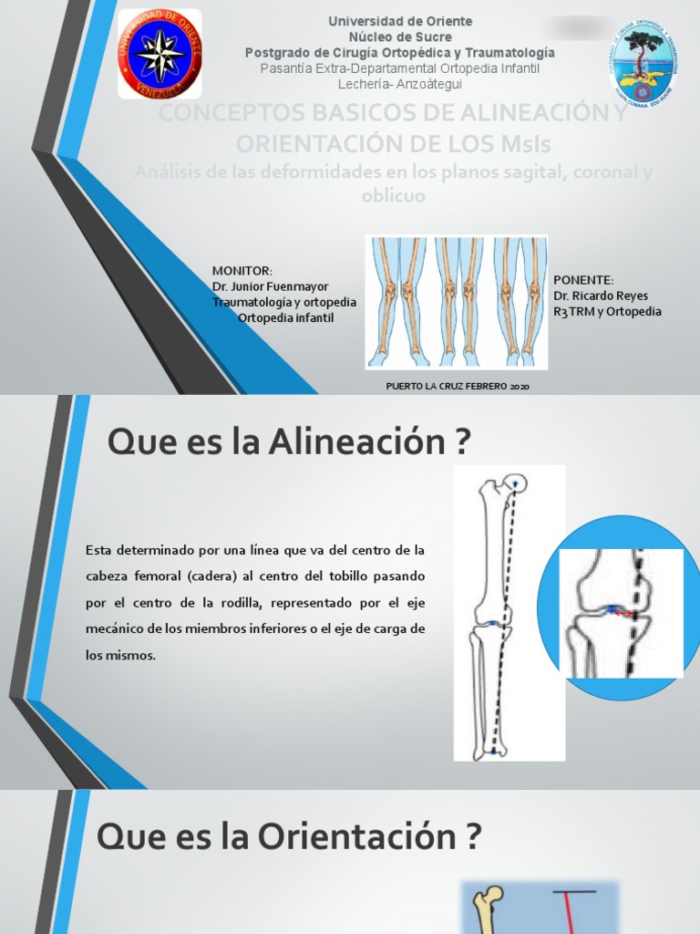 Conceptos basicos de alineación y orientación de los MsIs REYES 2020 ...