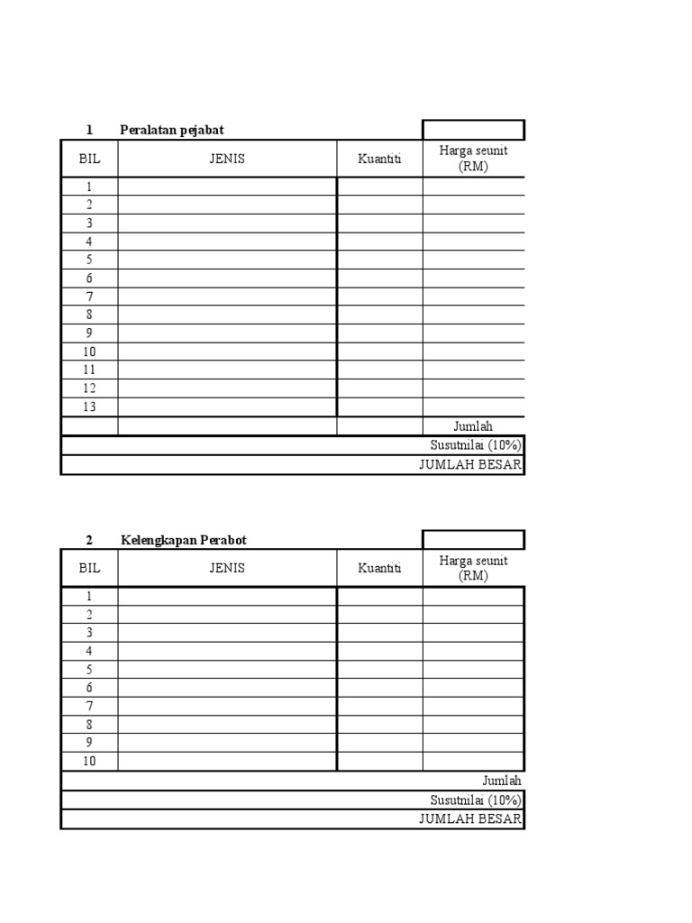 Pengiraan Kos Dan Sasaran - Copy Pelajar | PDF