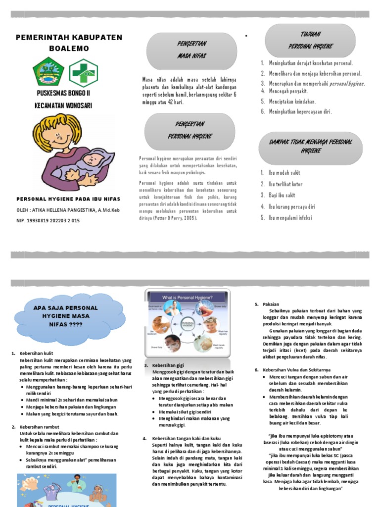 Leaflet Nifas Tika | PDF