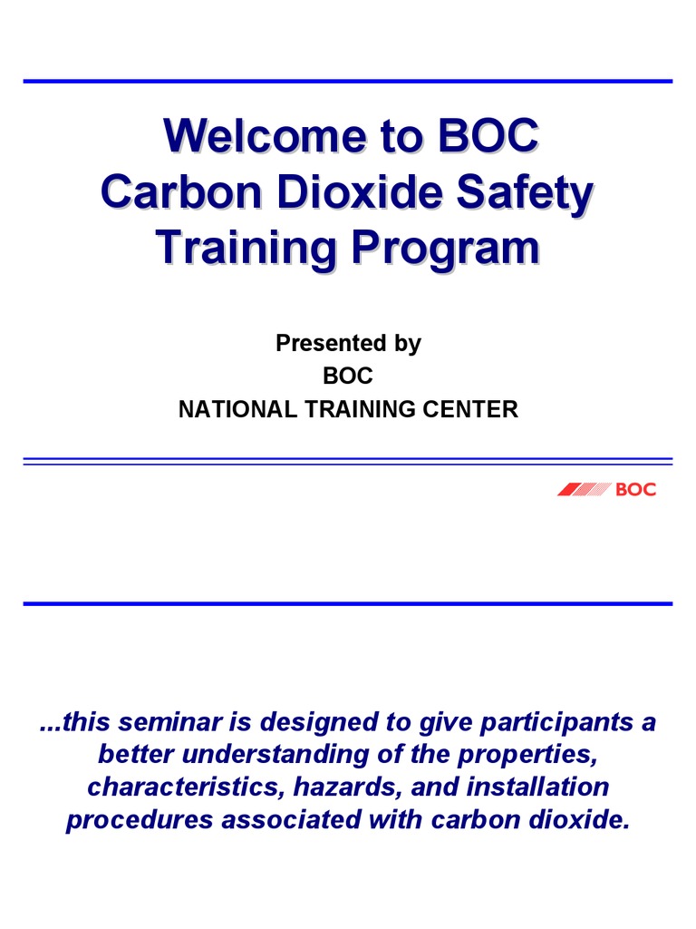 CO2 Safety | PDF | Carbon Dioxide | Natural Gas