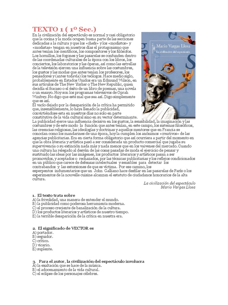 Comprensión de Textos | PDF | Elemento transponible | Amor