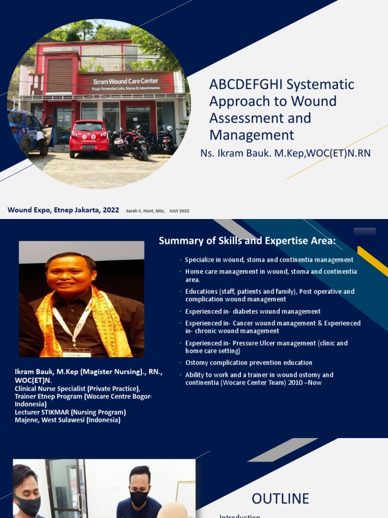 ABCDEFGHI Systematic Approach To Wound Assessment and Management | PDF ...