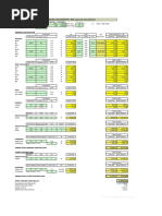 ASHRAE Heat Cooling Load Calculation Sheet | PDF | Hvac | Cogeneration