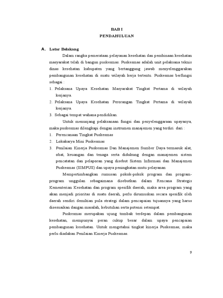 Bab 1 Dan Bab 2 | PDF