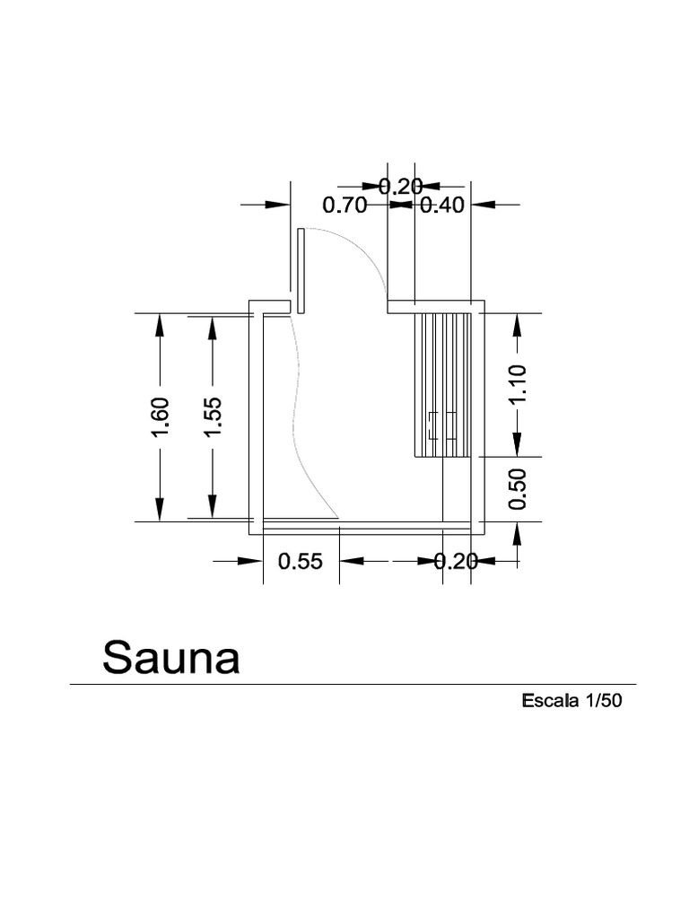 Plano Sauna JCA | PDF