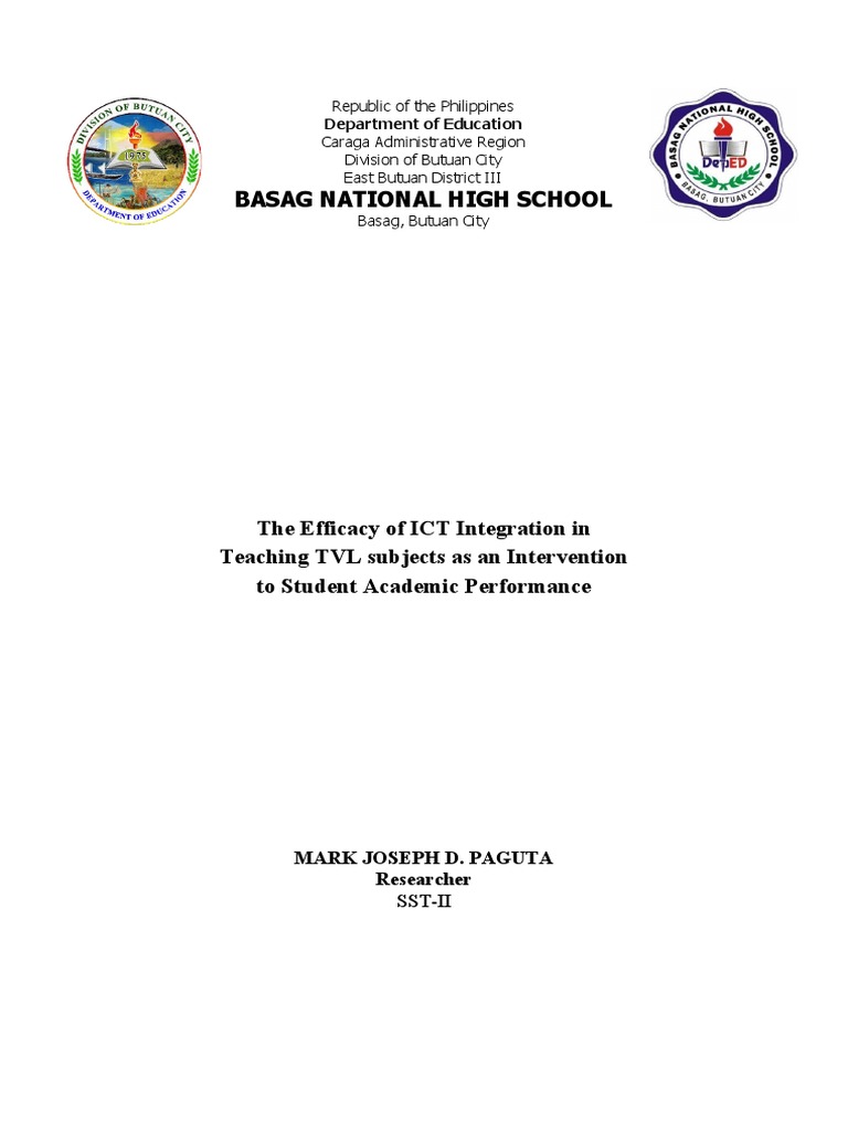 p.ICT Integration Final | PDF | Educational Technology | Information And Communications Technology