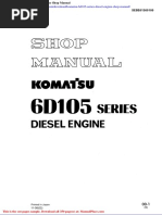 Yanmar 4TNE Diesel Engine Service Manual | PDF