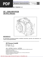 ZF Service Error Code List | PDF
