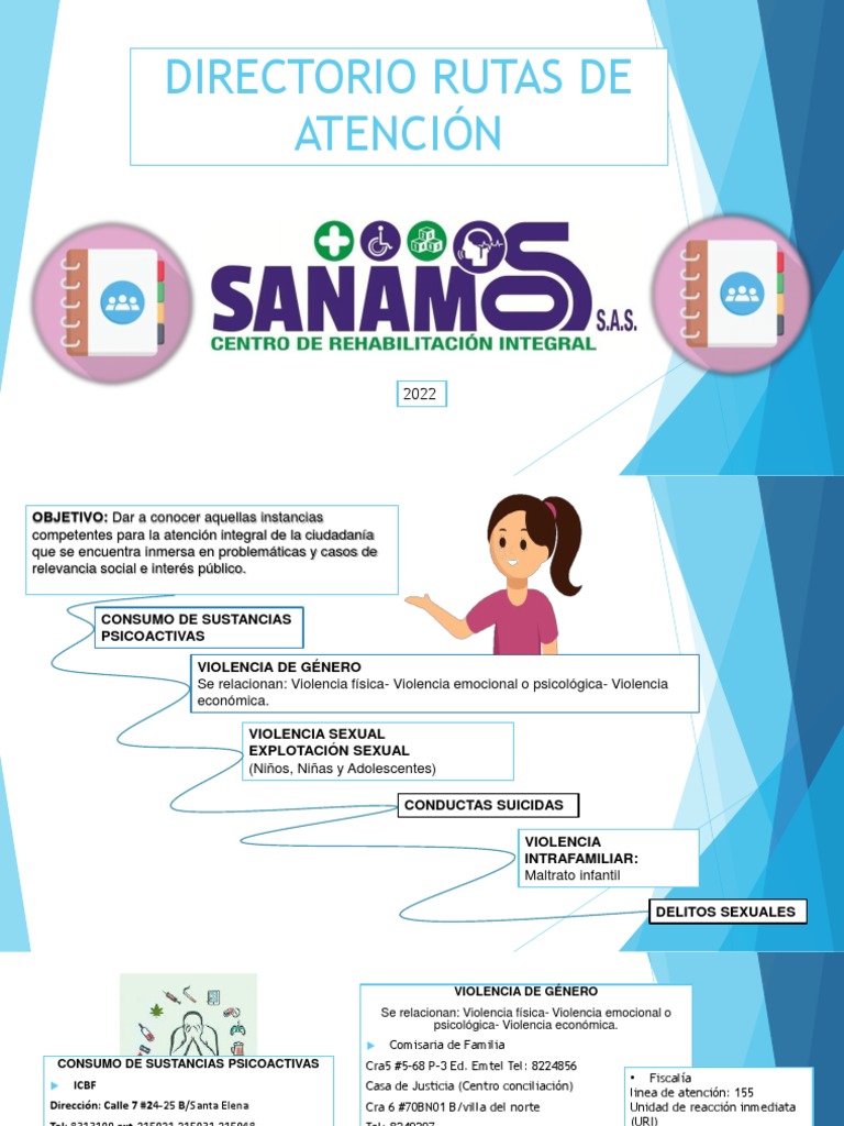 Rutas de Atención Integral 2022 | PDF | Violencia | Crímenes