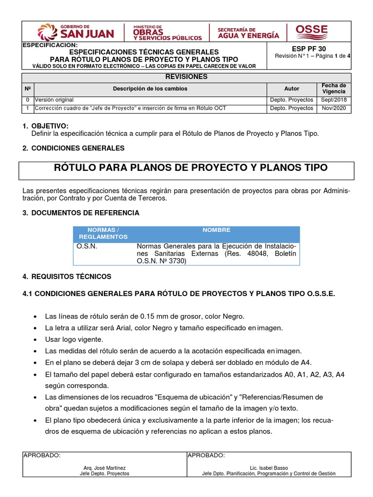 ESP PF 30 Rev. 1 ET Rotulo Planos de Proyectos y Tipo | PDF | Informática