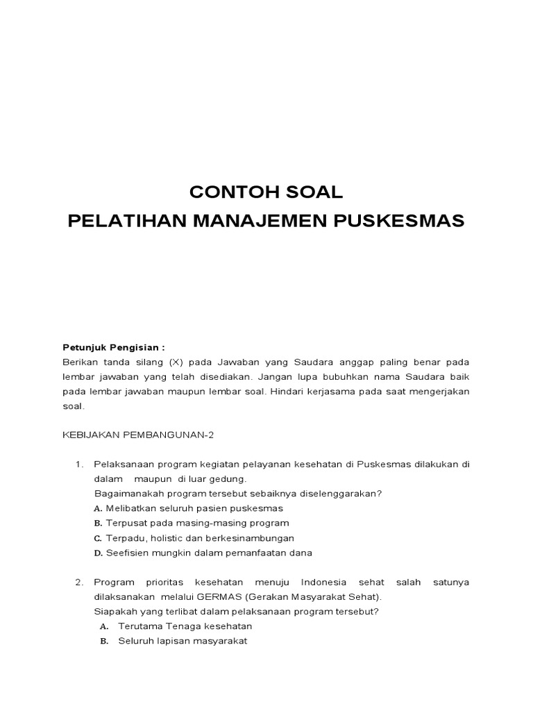 Contoh Soal MP | PDF