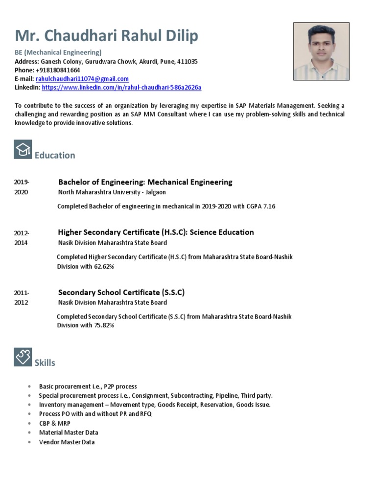 RC Resume | PDF
