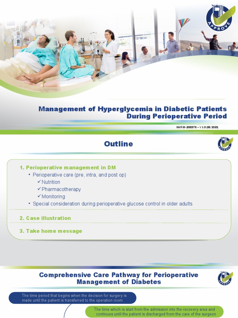 Management of Hyperglycemia in Diabetic Patients During Perioperative ...