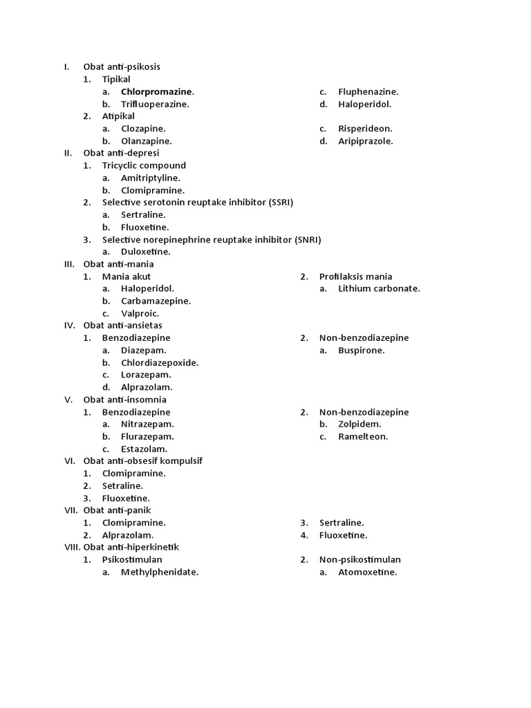 02. Panduan Praktis Penggunaan Klinis Obat Psikotropik | PDF