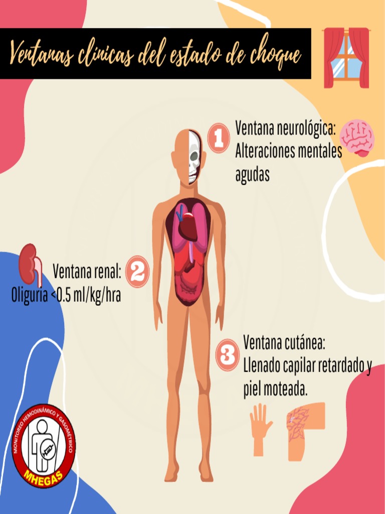 Infografias Ventanas-Clinicas-Del-Estado-De-Choque | PDF
