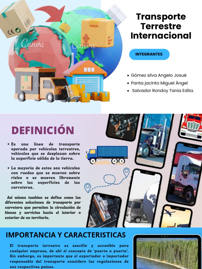 Transporte Terrestre Internacional | PDF | Transporte | La carretera