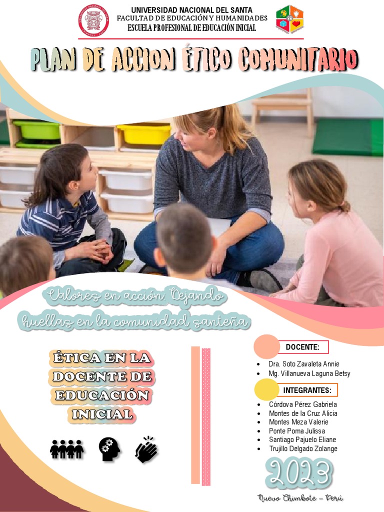 Plan de Acción Ético Comunitario - Grupo N°03 | PDF | Las emociones | Sicología