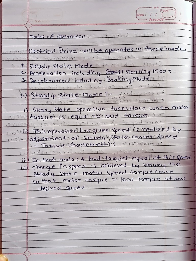 Electrical Drive ? | PDF | Physical Quantities | Mechanics