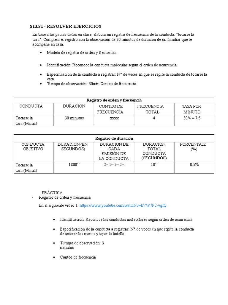 S10 Ejercicios para Resolver | PDF