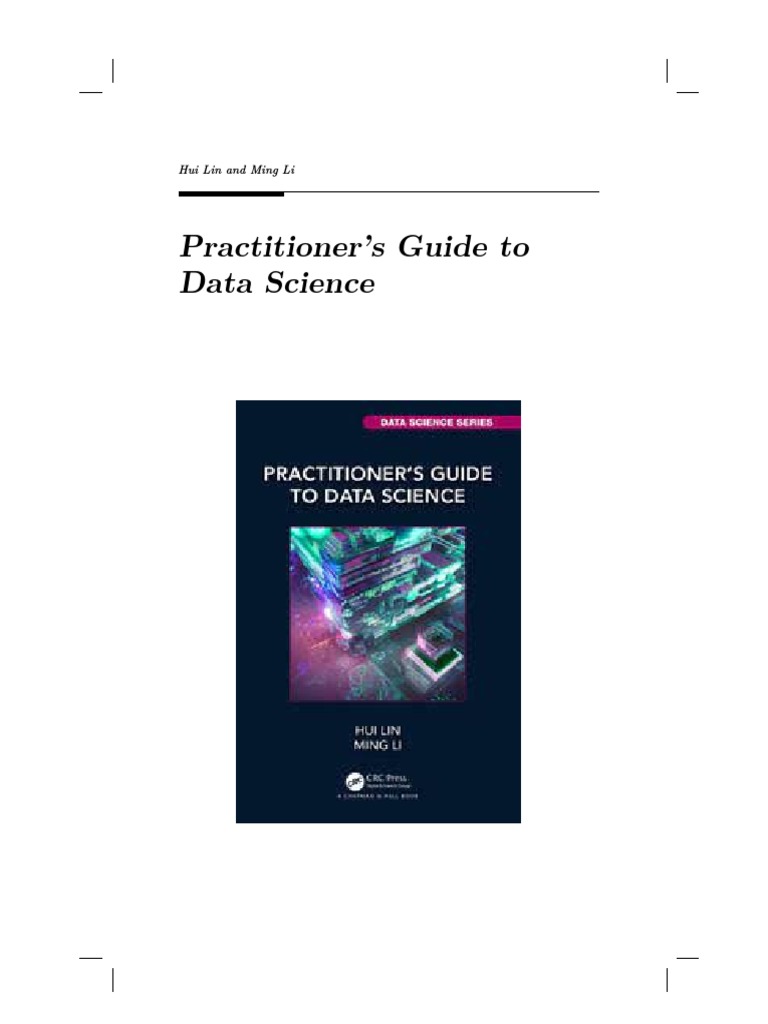 Practitioner's Guide To Data Science | PDF | Errors And Residuals ... Practitioner's Guide To Data Science | PDF | Errors And Residuals ...