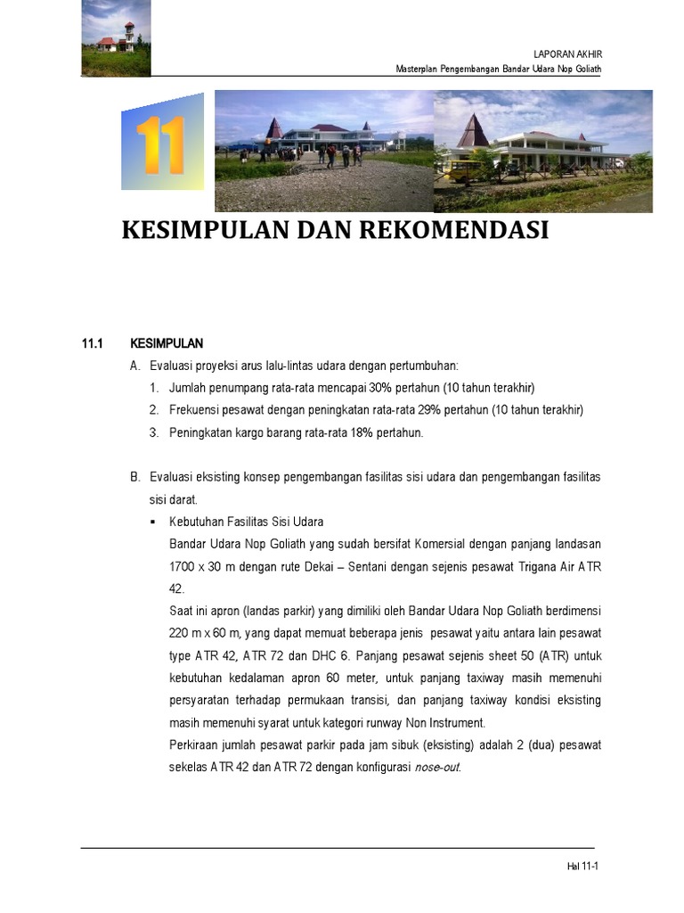 Bab 11-Kesimpulan Dan Rekomendasi | PDF