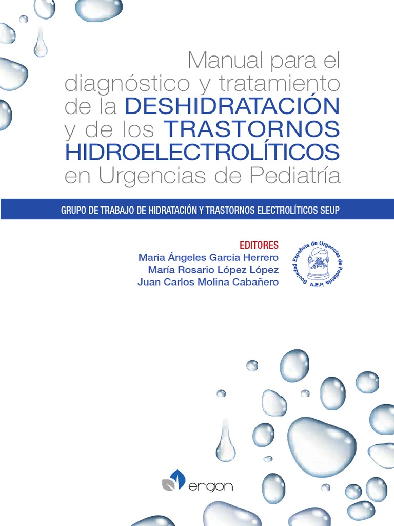 Manual para El Diagnostico y Tratamiento de La Deshidratacion y de Los Trastornos ...