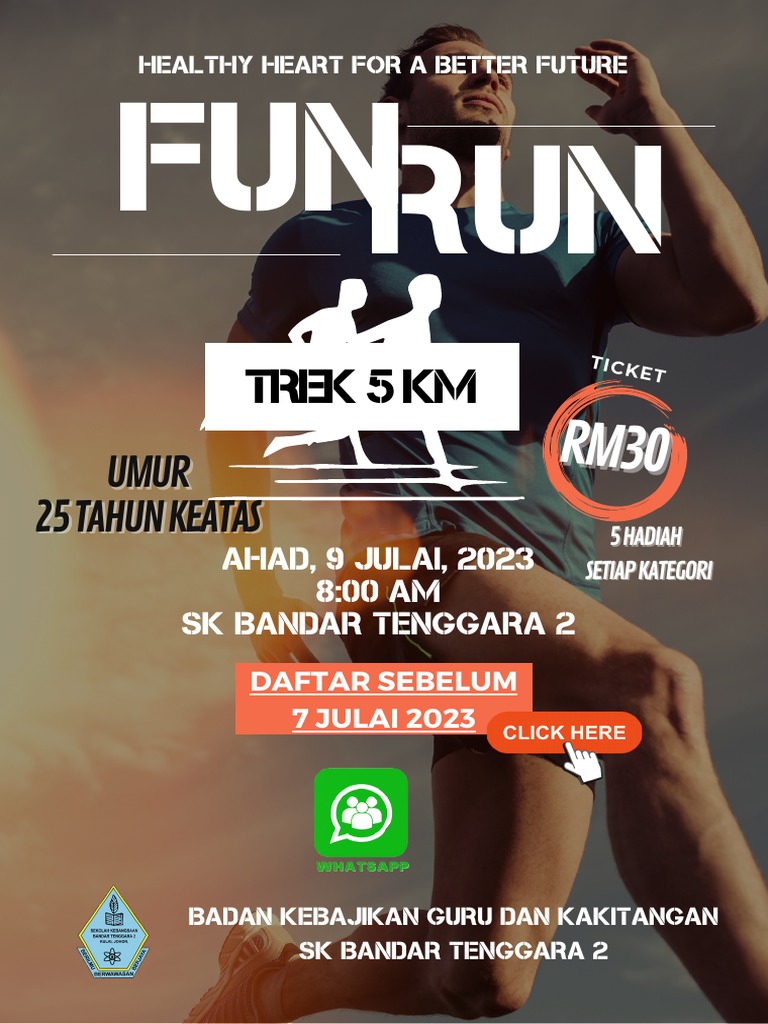 Fun Run SK Bandar Tenggara 2 | PDF