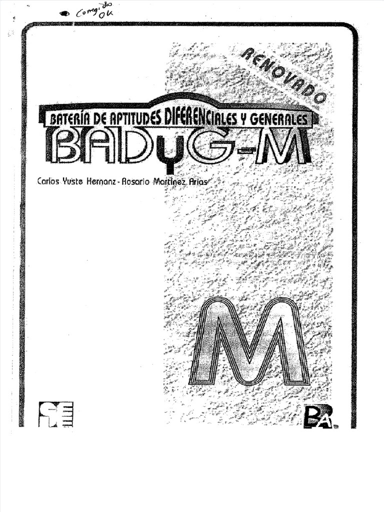 Badyg M Renovado 1 | PDF