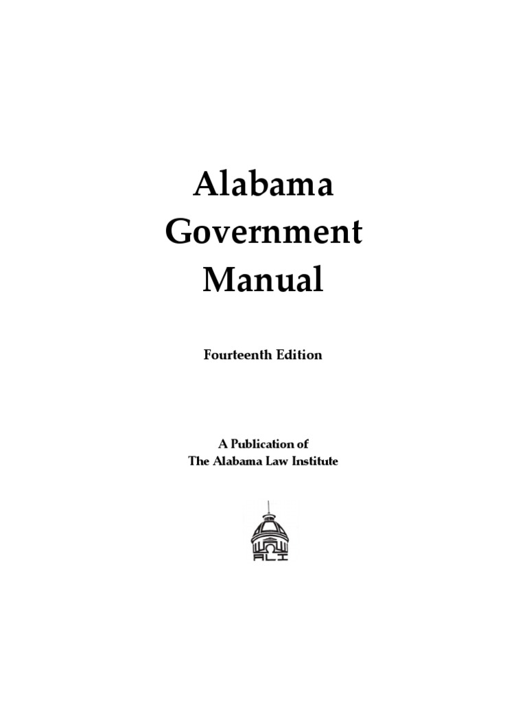 Alabama Government Manual | PDF | Licensure | Attorney General