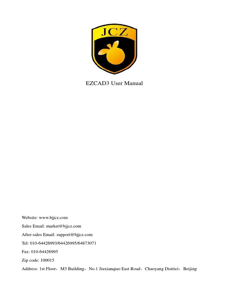 Ezcad3 User Manual Pdf Computer Hardware 3 D Computer Graphics