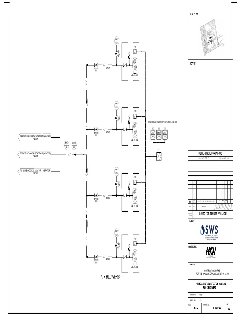 150 - Ic-P&id-08 (Blowers) | PDF