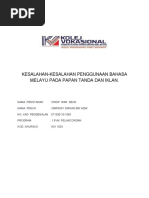 Contoh PB Folio BM Slide | PDF
