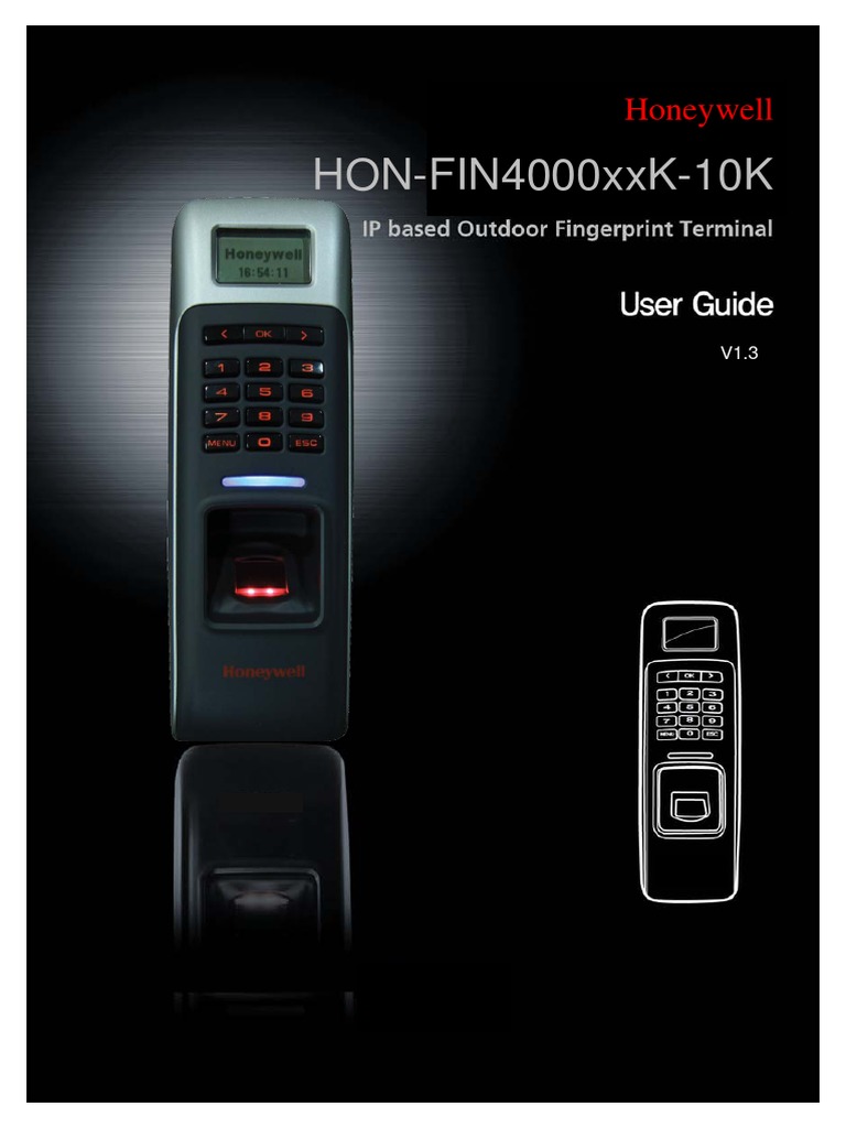 HON-FIN4000xxK-10K - User Guide V1.3 (EN) | PDF | Ip Address | Personal Identification Number