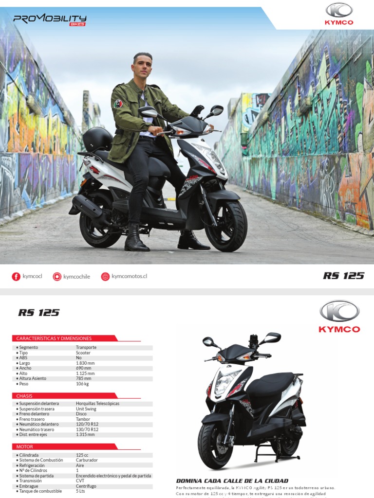 FICHAS Kymco rs125 4 | PDF